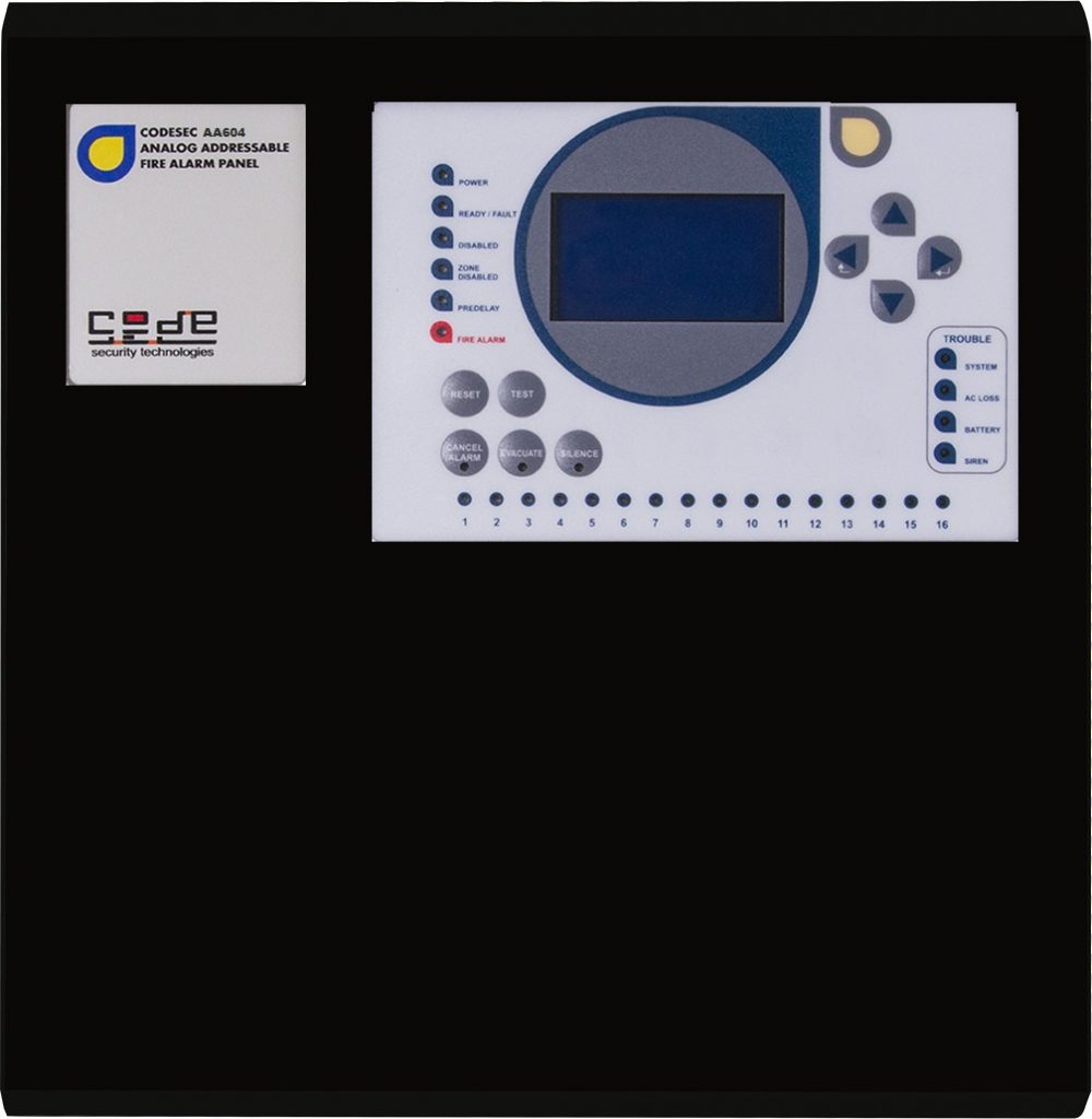 AA604 Intelligent Addressable Fire Alarm Panel | Kod Electronic and ...
